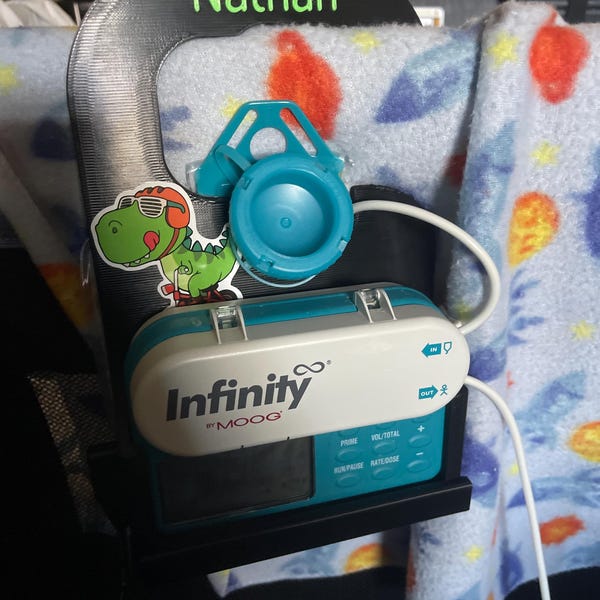 Feeding Pump Caddy | Infinity Pump | No Screw/bolt Needed ...