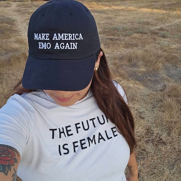 Make America Emo Again Hat Embroidered Baseball Dad Cap MAGA Hat, Emo ...