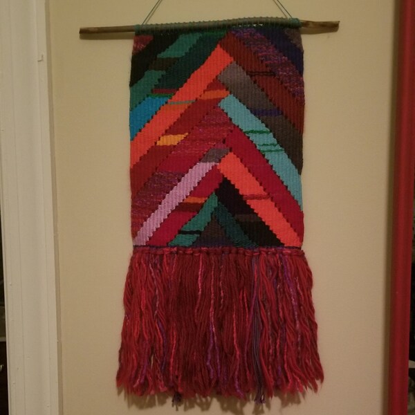 Handheld Traveler's Weaving Loom Kit | Small Beginner DIY Gifts ...