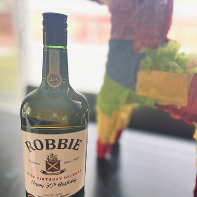 Buchanan Custom Whiskey Sticker Label Buchanan Scotch Whiskey - Etsy