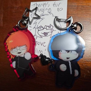 READ DESC Ranfren Robert Takeuchi Ratman Acrylic Keychain Charm 2.5 ...