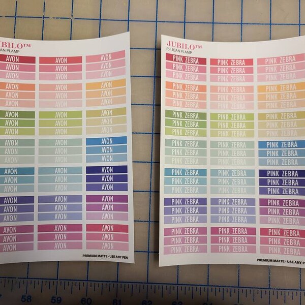 CUSTOM HEADERS. Custom Planner Stickers. - Etsy