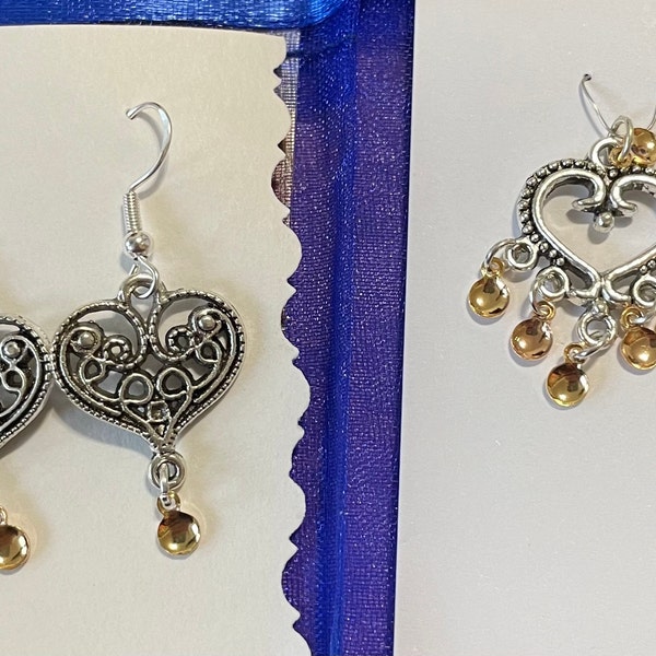 Solveig Traditional Norwegian Filigree Scroll Sølje Style Necklace With ...