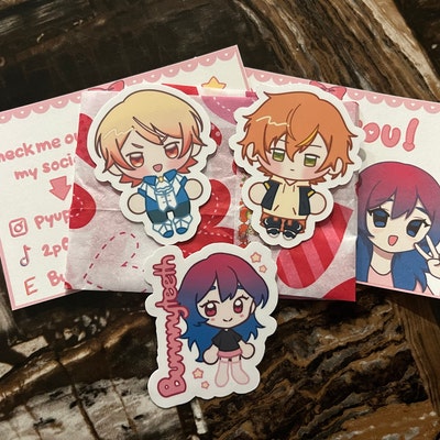 Project Sekai Stickers Vocaloid Hatsune Miku Handmade Stickers ...