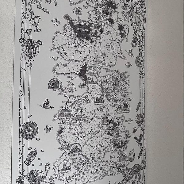 Map of elfhame From the Cruel Prince Fanart Illustration Made by Andrés ...