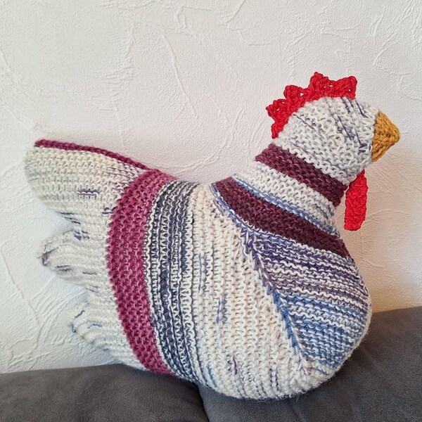 Knitted - Emotional Support Chicken™ Pattern (original and Only Legal ...