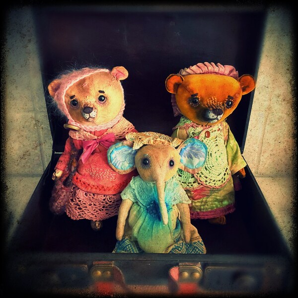 Handstitched Wall Hanging Sculpture Textile Art Bird by Daria Sikora ,A ...