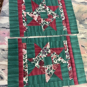 Quilted Table Runner Pattern Random Windows Table Runner PDF Download 545 - Etsy