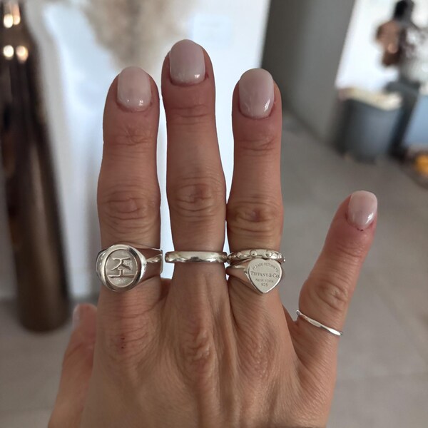 Personalized Chinese Signet Ring | Made-to-order | Handcrafted 925 ...