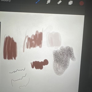 Square Sketch 10 Digital Brushes for Procreate - Etsy