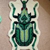 Carpets BUG RUG Beetles Insects Moss Home Decorations - Etsy