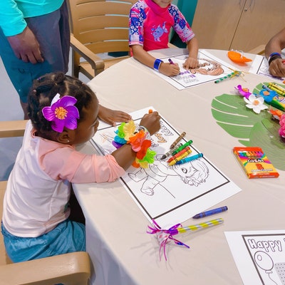 Customizable Art Party Birthday Printable Coloring Page, Art Party ...