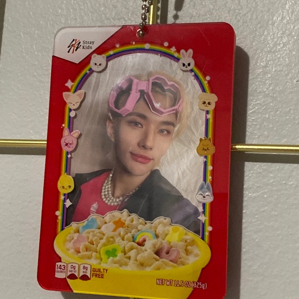 Stray Kids Chk Chk Boom Bias Keychain, Kpop Idol Photocard Holder With ...