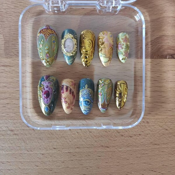 Strawberry Matcha Dango Aesthetic Press on Nails - Etsy
