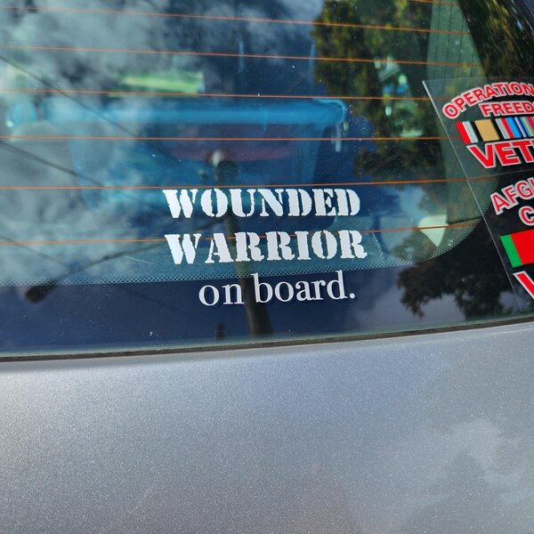 Veteran’s Wife Decal Sticker - Etsy