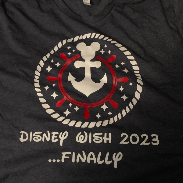 Custom Disney Cruise Mickey Anchor and Rope.. Red, White and or Blue ...