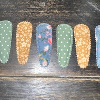 NEW COLLECTION Fabric Snap Clips, Baby Girl Hair Clips, Girl Hair ...