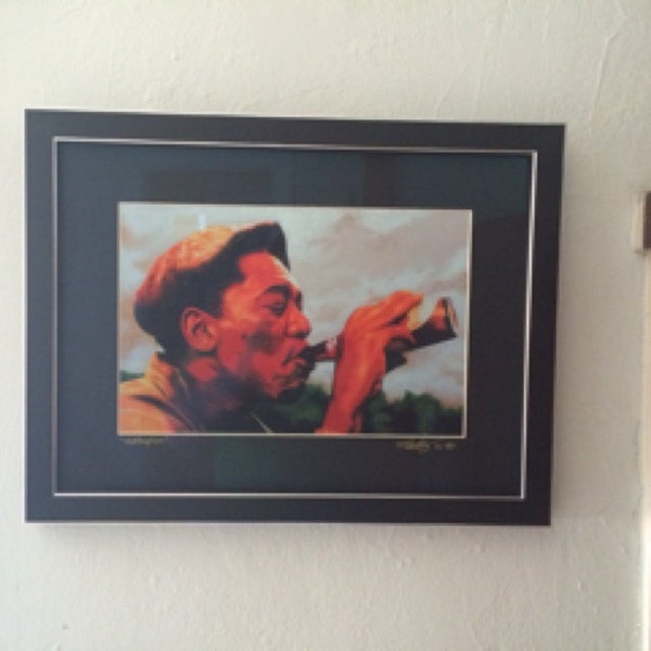 Terminate - Original Paint Marker Painting - Actor Arnold ...