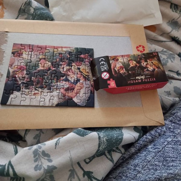 Mini Masterpiece Jigsaw Puzzle in a Matchbox - 50 Piece. Assorted ...