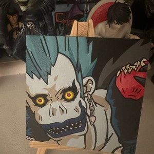 Hand Painted Anime Canvas - Etsy