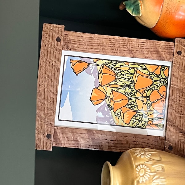 Craftsman Arts and Crafts Mission Picture Frames Multiple Size Options ...