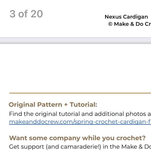 Crochet Pattern / Lightweight Four Season Cardigan / Beginner Crochet ...