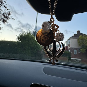 Silver Car Mirror Ayatul Kursi, Allah, 4qul Charm, Protection, New ...