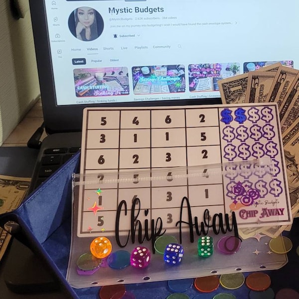 Chip Away Savings Challenge - Etsy