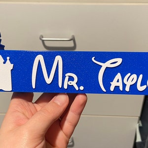 Math Pi Name Sign 3D Printed Name Plate Math Teacher Gift Math - Etsy