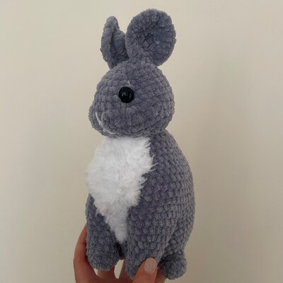 Crochet Pattern Realistic Mini Bunny Rabbit Amigurumi English PDF ...