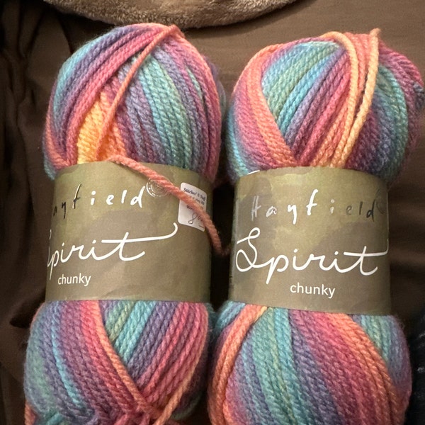 Hayfield Spirit Chunky Yarn - Etsy