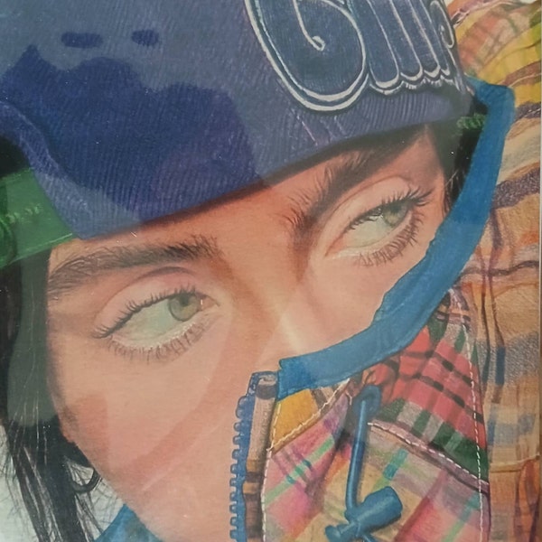 Billie Eilish Hand-drawn Artwork- Inspired by Her Concert Photos ...