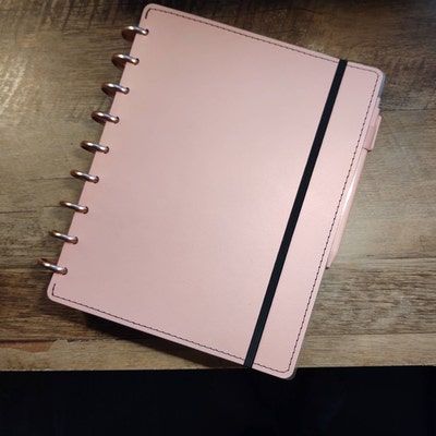 Leather Personalized Discbound Planner Cover - Etsy