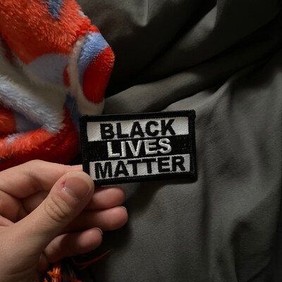 Black Lives Matter Patch BLM Protest March Jackets Backpacks Hats ...