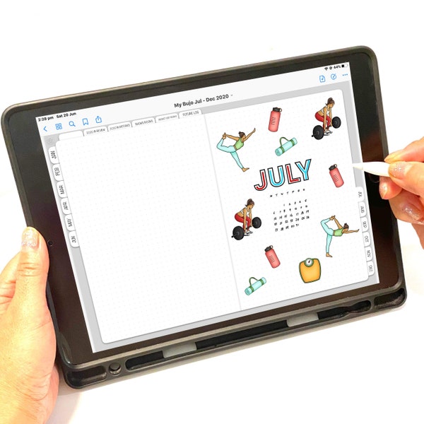 Plant Sticker Set for Digital Planners Goodnotes Optimized, Pre-cropped ...