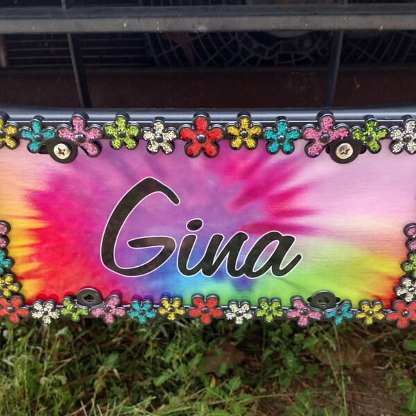 Custom Vanity License Plate Wolf Personalized Novelty Auto Front Plate ...