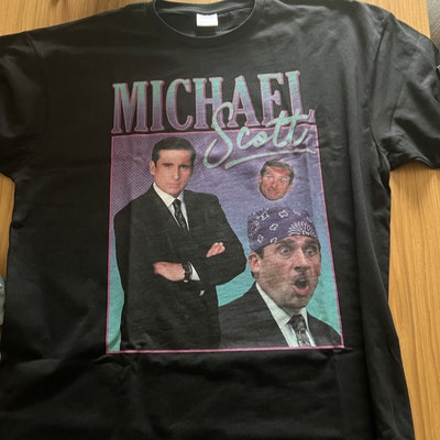 Michael Scott Homage T-shirt Tee Top US Office TV Show Retro 90's ...