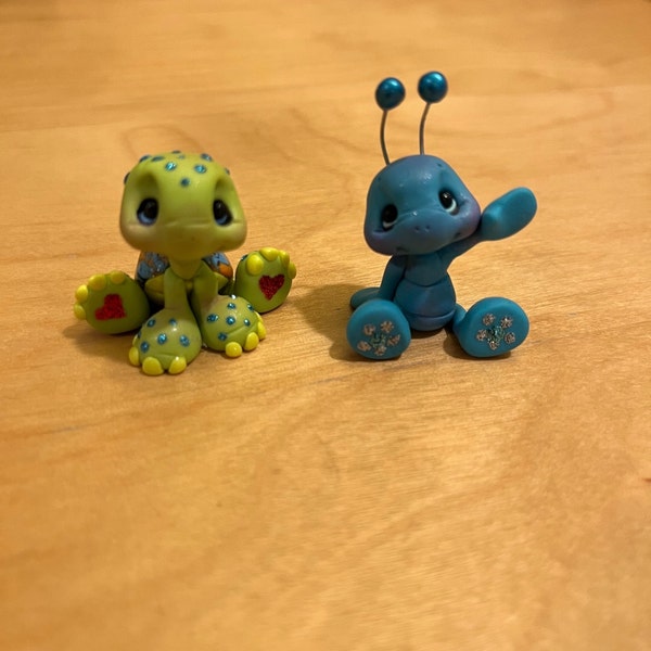 Bird Turkey Polymer Clay Figurine Whimsical Thanksgiving Turkey Figure ...