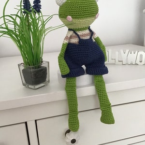 PATTERN ONLY: Frog Crochet Toy Amigurumi Frog Froggy - Etsy