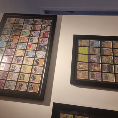 50 Trading Card Frame Card Display Frame Custom Card Frame Card Frame ...