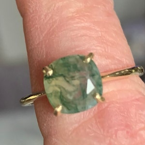 Natural Jade Ring, Genuine Jade Ring, Raw Jade Ring, Green Jade Ring ...