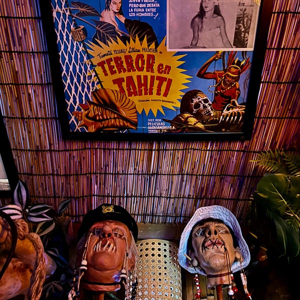 Shrunken Head - Elvis | Tiki Bar Decoration - Etsy