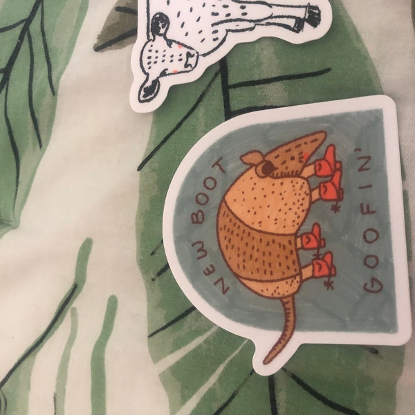 New Boot Goofin' Vinyl Sticker - Etsy
