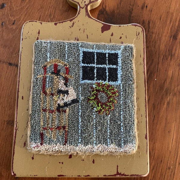 Primitive Punch Needle Baa Baa & Black Sheep Pattern - Etsy