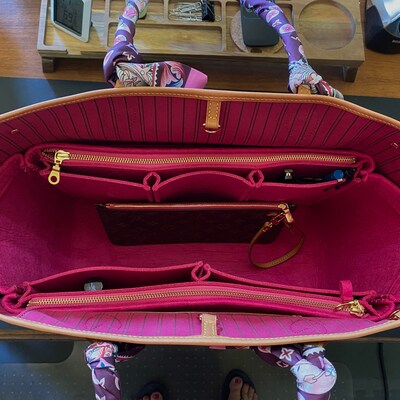 Fall in Sale Longchamp Le Pliage Small Organizer Insert W/ Key Clip ...