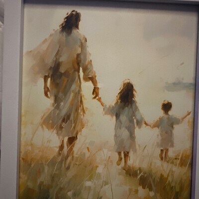 Divine Embrace Digital Download Jesus Embracing Woman Christian Art ...