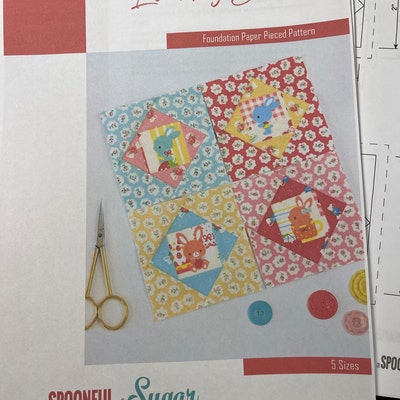 Economy Block Foundation Paper Piecing Quilt Block PDF Pattern, FPP 5 ...