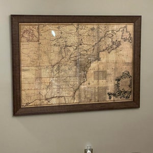 1866 Texas Map OLD WEST Map Antique Texas Map Western Decor | Etsy