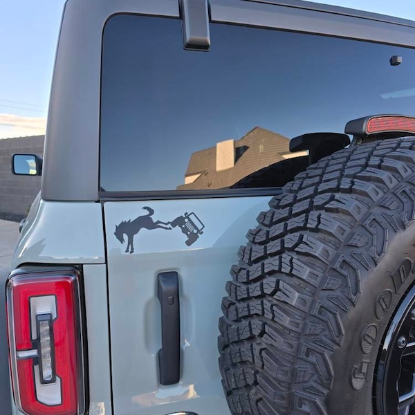 Ford Bronco Heritage Vinyl Decal - Etsy
