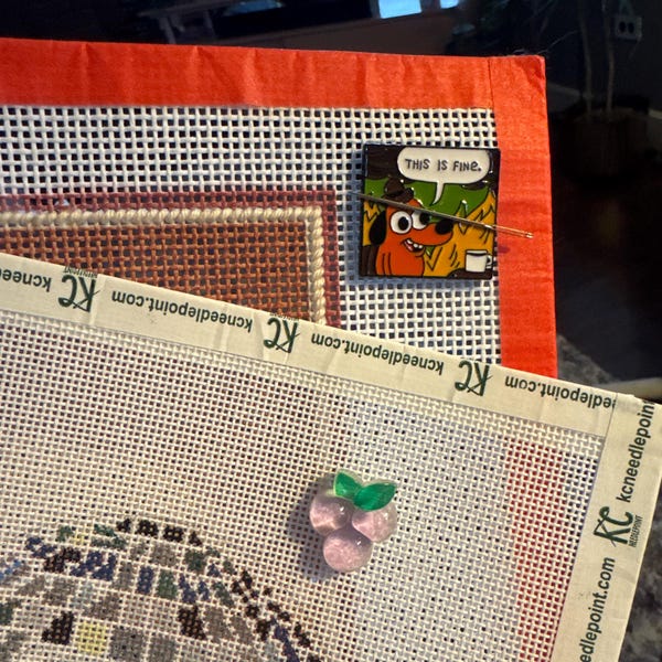 PATTERN Stay Groovy Cross Stitch Pattern- Modern Cross Stitch - Vintage ...